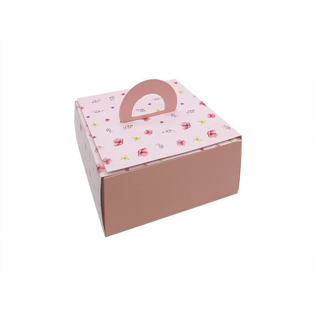 10 inch Designer Cake Box with Handle @ Rs 46 per pcs in India