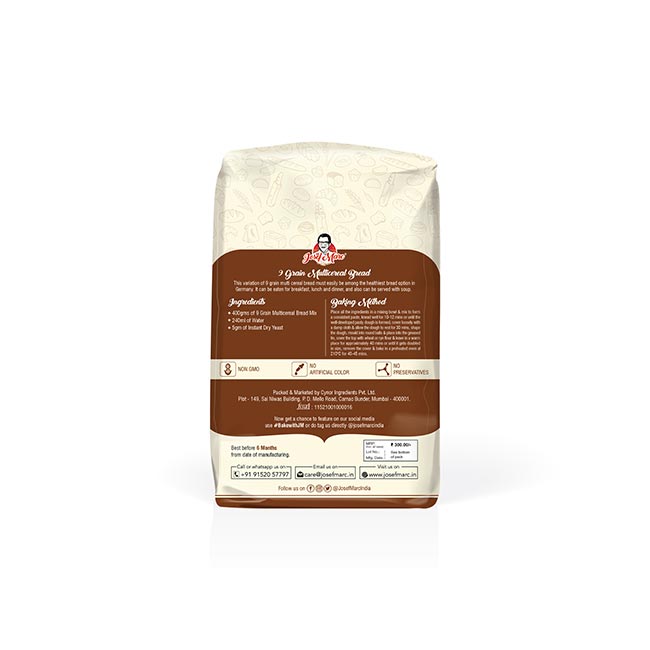 Buy Multicereal Bread Mix - Josef Marc Online in India