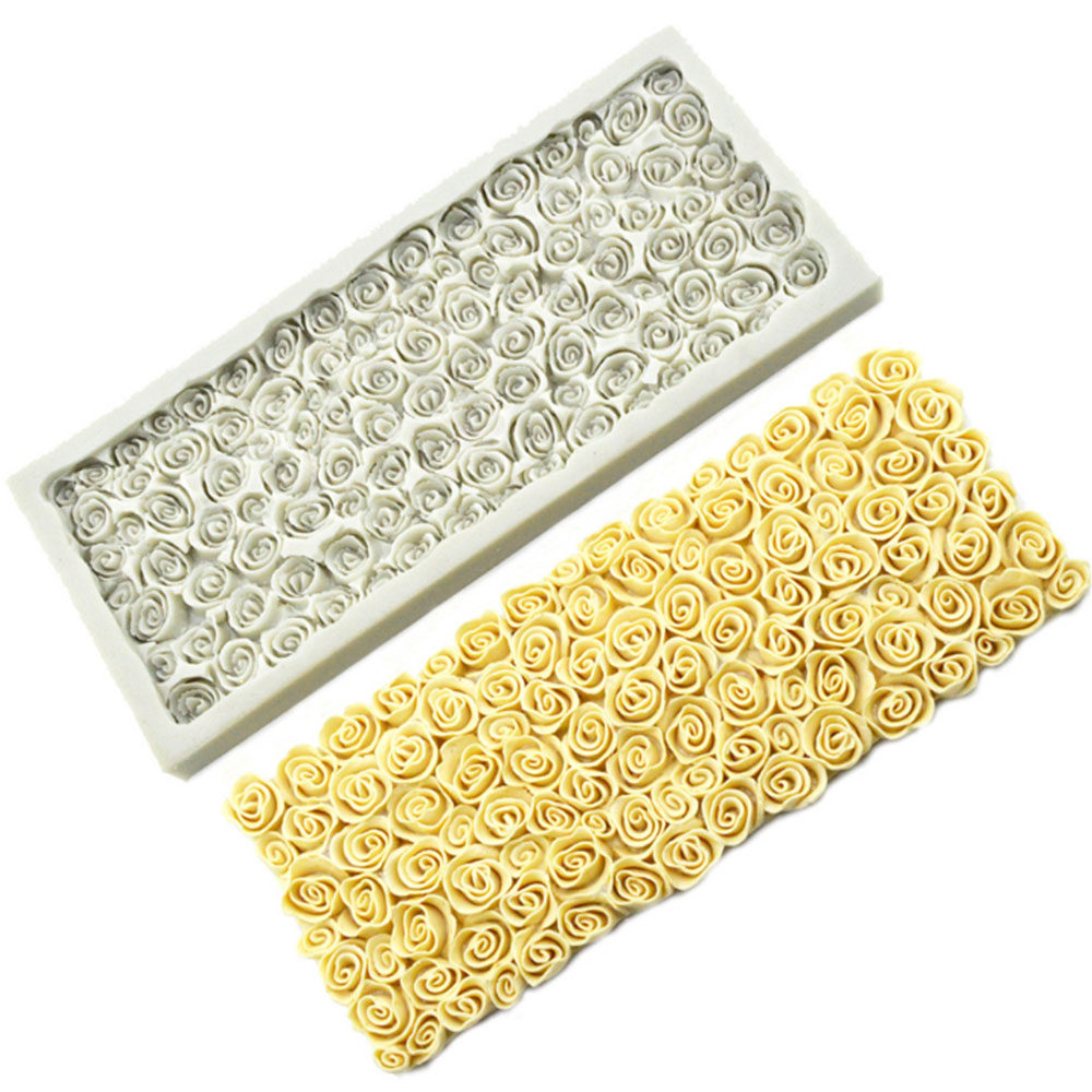 Buy Rose Texture Fondant Mould Online in India
