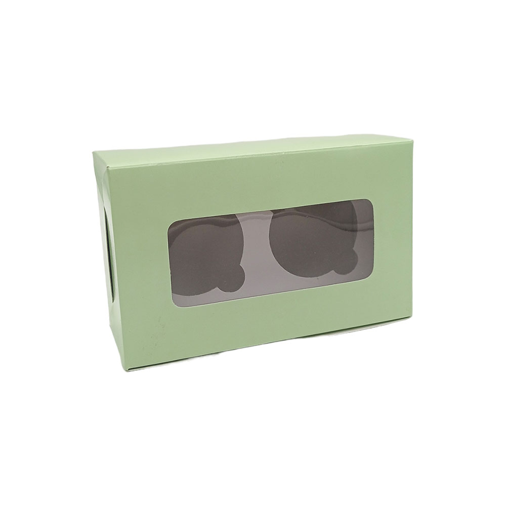 Shop Reliable Green Cupcake Box - 8 Pc Online in India